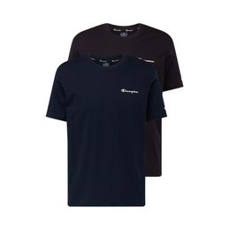 Champion Authentic Athletic Apparel T-Shirt Herren Gr&ouml;&szlig;e M nachtblau / melone / schwarz / wei&szlig;