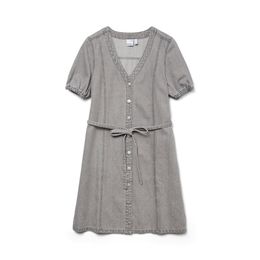 V&eacute;ro Moda Vero Moda Kleid 'VMJanet' Damen Gr&ouml;&szlig;e 36 grey denim Sommerkleid