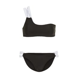Lscn By Lascana Bikini Damen Gr&ouml;&szlig;e XXS schwarz / wei&szlig;