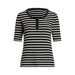 Lauren by Ralph Lauren Lauren Ralph Lauren Poloshirt Damen Gr&ouml;&szlig;e XL creme / schwarz