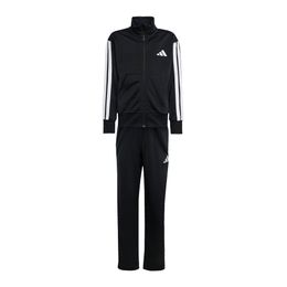 adidas Sportswear Trainingsanzug 'Essentials Climacool Track Suit' M&auml;dchen Gr&ouml;&szlig;e 104 schwarz / wei&szlig;
