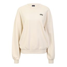 GAP Tall Sweatshirt 'VOLUME - JAPAN' Damen Gr&ouml;&szlig;e M hellbeige / schwarz