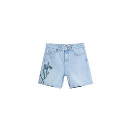 Desigual Shorts Damen Gr&ouml;&szlig;e 25/26 royalblau / hellblau / smaragd / rosa