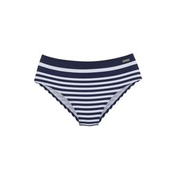 LASCANA Bikini Bottoms female size S marine blue / White
