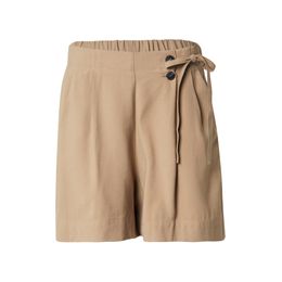 Y.A.S YAS Shorts 'YASARI' Damen Gr&ouml;&szlig;e 34 taupe