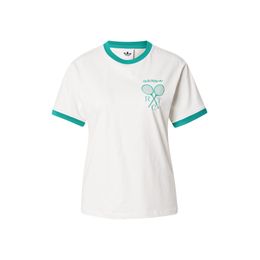 adidas originals T-Shirt Damen Gr&ouml;&szlig;e M/L jade / wei&szlig;