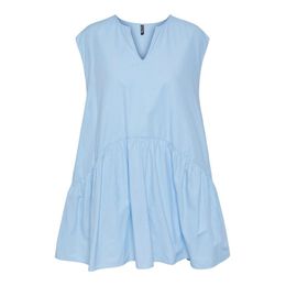 Pieces Kleid 'MUSTA' Damen Größe 42 hellblau Winterkleid