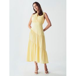 Willa Kleider 'Lost' Damen Größe 42 gelb Winterkleid