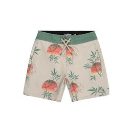 Billabong Sportbadeshorts 'SUNDAYS' Jungen Gr&ouml;&szlig;e 152/158 sand / braun / gr&uuml;n / melone