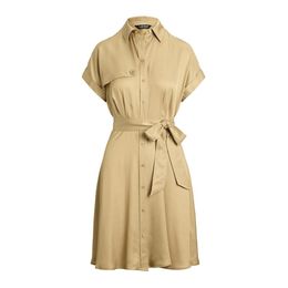 Lauren by Ralph Lauren Lauren Ralph Lauren Shirt Dress female Beige size 10