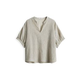 Opus Bluse 'Farula' Damen Gr&ouml;&szlig;e XXL hellgrau / schwarz