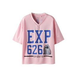 name it Shirt 'NKFakuri Stitch' girl Pink size 122/128