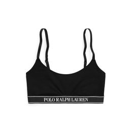 Polo Ralph Lauren BH 'Essentials' Damen Gr&ouml;&szlig;e 100 schwarz / wei&szlig;