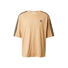 adidas originals T-Shirt 'Adicolor' Herren Gr&ouml;&szlig;e XS cappuccino / schwarz