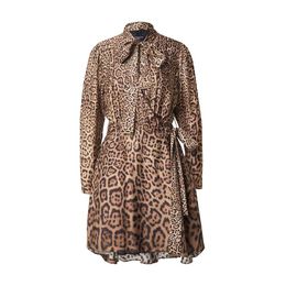 Guess By Marciano Kleid 'ALANIS' Damen Größe 38 umbra / schwarz Winterkleid