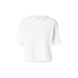 Only T-Shirt 'ONLCHERI' Damen Gr&ouml;&szlig;e XL silber / wei&szlig;