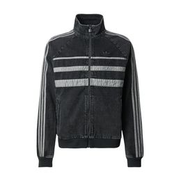 adidas originals Jacke 'FIRST' Herren Größe S grau / schwarz