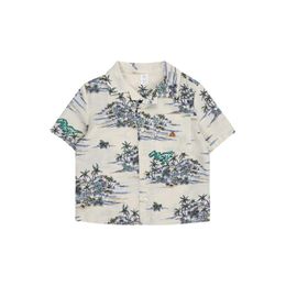 GAP Hemd Jungen Größe 104 beige / marine / türkis / schwarz