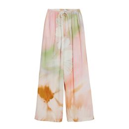 Desigual Hose Damen Größe 34 hellgrün / mandarine / rosa / weiß
