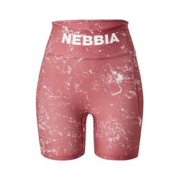 NEBBIA Workout Pants 'HAMMIES 615' female Red size M