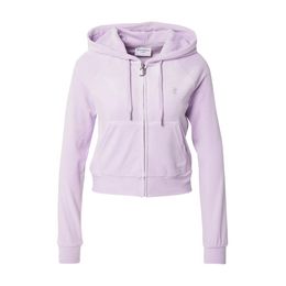 Juicy Couture Zip-Up Hoodie 'MADISON' female Purple size L