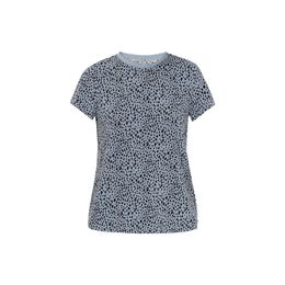 swirly T-Shirt 'Fashion Lover' Damen Gr&ouml;&szlig;e XL basaltgrau / schwarz