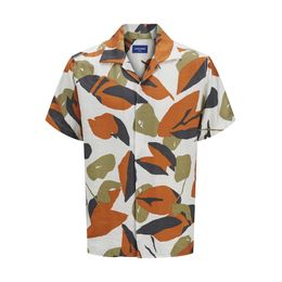 Jack & Jones JACK & JONES Hemd Herren Gr&ouml;&szlig;e XL khaki / dunkelorange / schwarz / offwhite