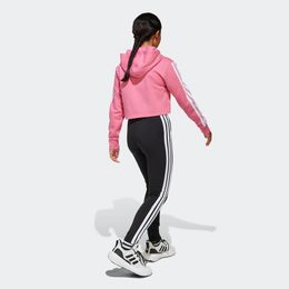 adidas Sportswear Trainingsanzug 'Essentials Tiberio' M&auml;dchen Gr&ouml;&szlig;e 152 pink / schwarz / wei&szlig;