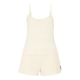 K by KARL LAGERFELD Karl Lagerfeld Shorty Damen Gr&ouml;&szlig;e M creme Winterkleid