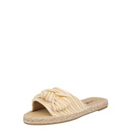 Haily's Hailys Pantolette 'Jola' Damen Größe 41 gelb / weiß