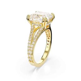 Swarovski Ring - Ring - Gr. 17 - in Gold - f&uuml;r Damen