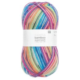 Sockenwolle Superba Bamboo Superwash von Rico Design, Classic, aus Schurwolle