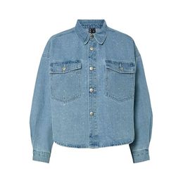 Pieces Jeanshemd "Tamra" in Hellblau - 55% | Gr&ouml;&szlig;e S | Damen-blusen
