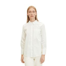 Tom Tailor Hemd in Creme - 76% | Gr&ouml;&szlig;e 38 | Damen-blusen