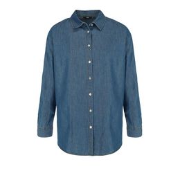 Mexx Jeanshemd in Dunkelblau - 78% | Gr&ouml;&szlig;e 36 | Damen-blusen