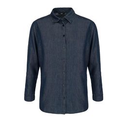 Mexx Jeanshemd in Dunkelblau - 82% | Gr&ouml;&szlig;e 38 | Damen-blusen