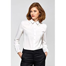Nife Hemd in Weiß - 80% | Größe 36 | Damen-blusen