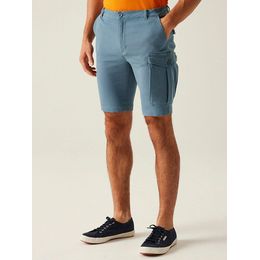 Regatta Funktionsshorts "Bendrick" in Hellblau - 75% | Gr&ouml;&szlig;e 52 | Herren-outdoorhosen