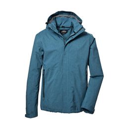 Killtec Outdoorjacke »KOS 53 MN JCKT« Funktionsjacke: Wind- und wasserdicht, atmungsaktiv, Kapuze abnehmbar stahlblau XL XL Herren Funktionsjacke...