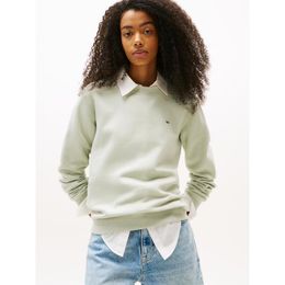 Tommy Jeans Sweatshirt &raquo;TJW REG S FLAG CREW&laquo;, mit Logostickerei Misty Sage M (38) M (38) Damen-Sweatshirt von Tommy Jeans