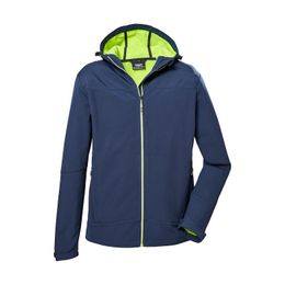 Killtec Softshelljacke &raquo;MN SFTSHLL JCKT&laquo; Wind- und wasserabweisende Softshelljacke mit verstellbaren Details navy S S Softshelljacke mit...