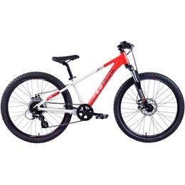 REDLOUD Jugendfahrrad "JA.01", 31cm, 24 Zoll (60,96cm), rot, Fahrräder