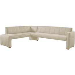 Essbank, B:265cm H:83cm T:199cm, beige, exxpo - SOFA FASHION, Sitzbänke, elegant und modern mit hohem Sitzkomfort