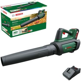 Bosch Home and Garden Akku-Laubbläser, B:20,1cm H:29cm L:85,1cm, schwarz, BOSCH HOME & GARDEN, Kunststoff, Laubsauger, "AdvancedLeafBlower 36V-750", mit Akku 36V/2,0 Ah