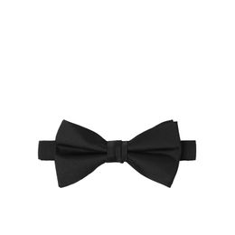 Jack & Jones JACK & JONES Damen Krawatte "JACSOLID BOWTIE NOOS", schwarz, unifarben, Kunstfaser, Krawatten