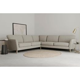 Ecksofa Home Affaire, B:278cm H:88cm T:278cm, grau, 85% Polypropylene, 15% Polyester, Wohnzimmer, Sofas, "MARSEILLE 278/278 cm, L-Form, Webstoff,