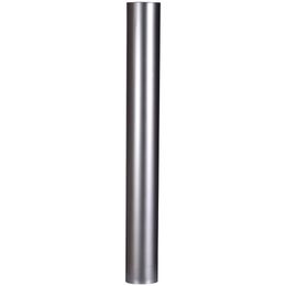 FIREFIX Ofenrohr, B:13,2cm H:100cm L:13,2cm, silber, Rohre, feueraluminiert, 1000 mm lang