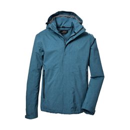 Killtec Herren Outdoorjacke "KOS 53 MN JCKT", blau, Gr. M, Oberstoff: 100% Polyester, Futter: 100% Polyester, Jacken, Funktionsjacke: Wind- und