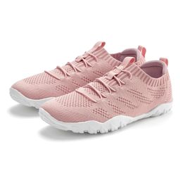 Vivance Damen Sneaker "Freizeitschuh, Halbschuh mit ultraleichter und flexibler Sohle", Gr. 38, rosa, Obermaterial: 100% Textilmaterial. Decksohle:
