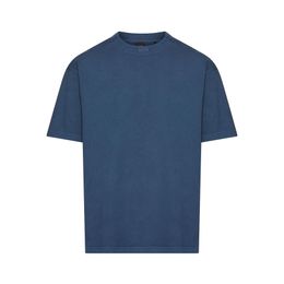 BOSS Orange Herren T-Shirt "Te Dye", blau, Gr. XXL, Single Jersey, Obermaterial: 100% Baumwolle, Shirts, mit Rundhalsausschnitt